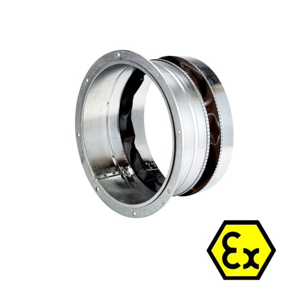 Elastischer Verbindungsstutzen ELA xx Ex, geeignet für ATEX-Zonen