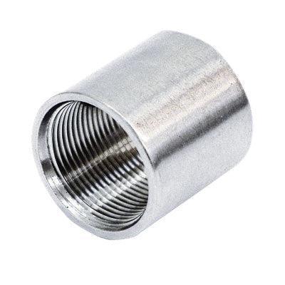 Socket with pipe thread, V4A stainless steel